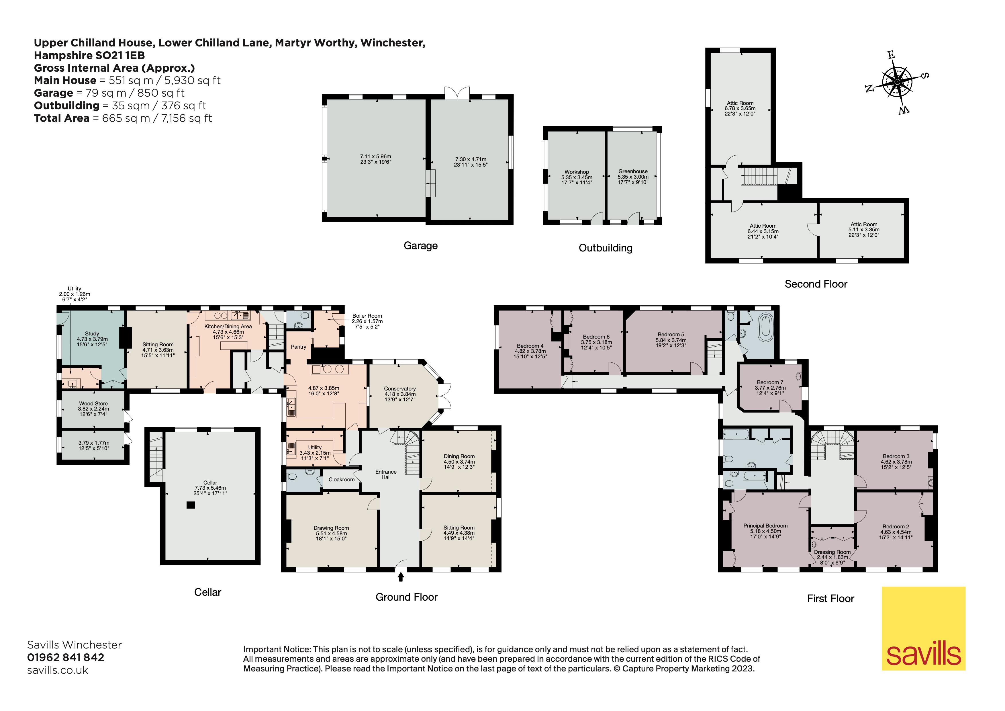 Lower Chilland Lane, Martyr Worthy, Winchester, Hampshire SO21, 7 ...