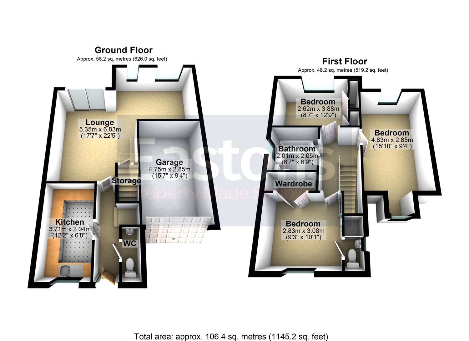 Free property report 48, Primrose Walk, Ewell, Epsom, KT17 2EZ - Chimnie