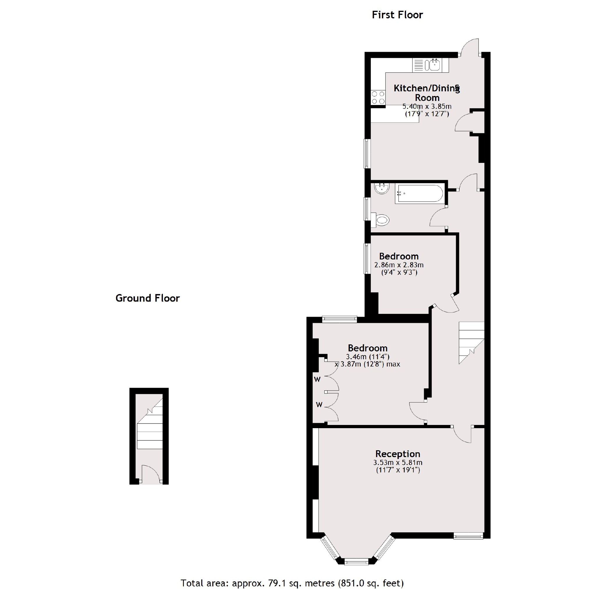 2 bed flat for sale in Fieldhouse Road, London SW12 - Zoopla