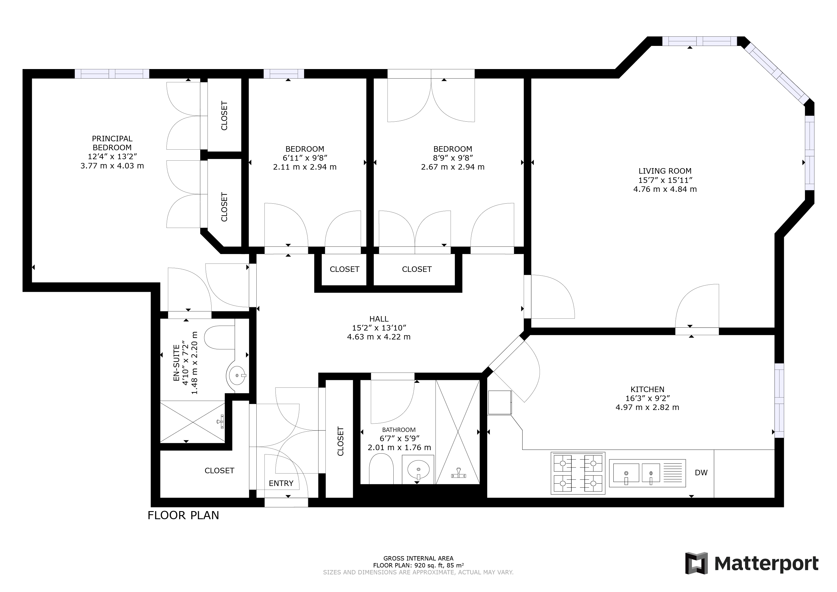 Branklyn Court Anniesland Glasgow G13 3 Bedroom Flat For Sale
