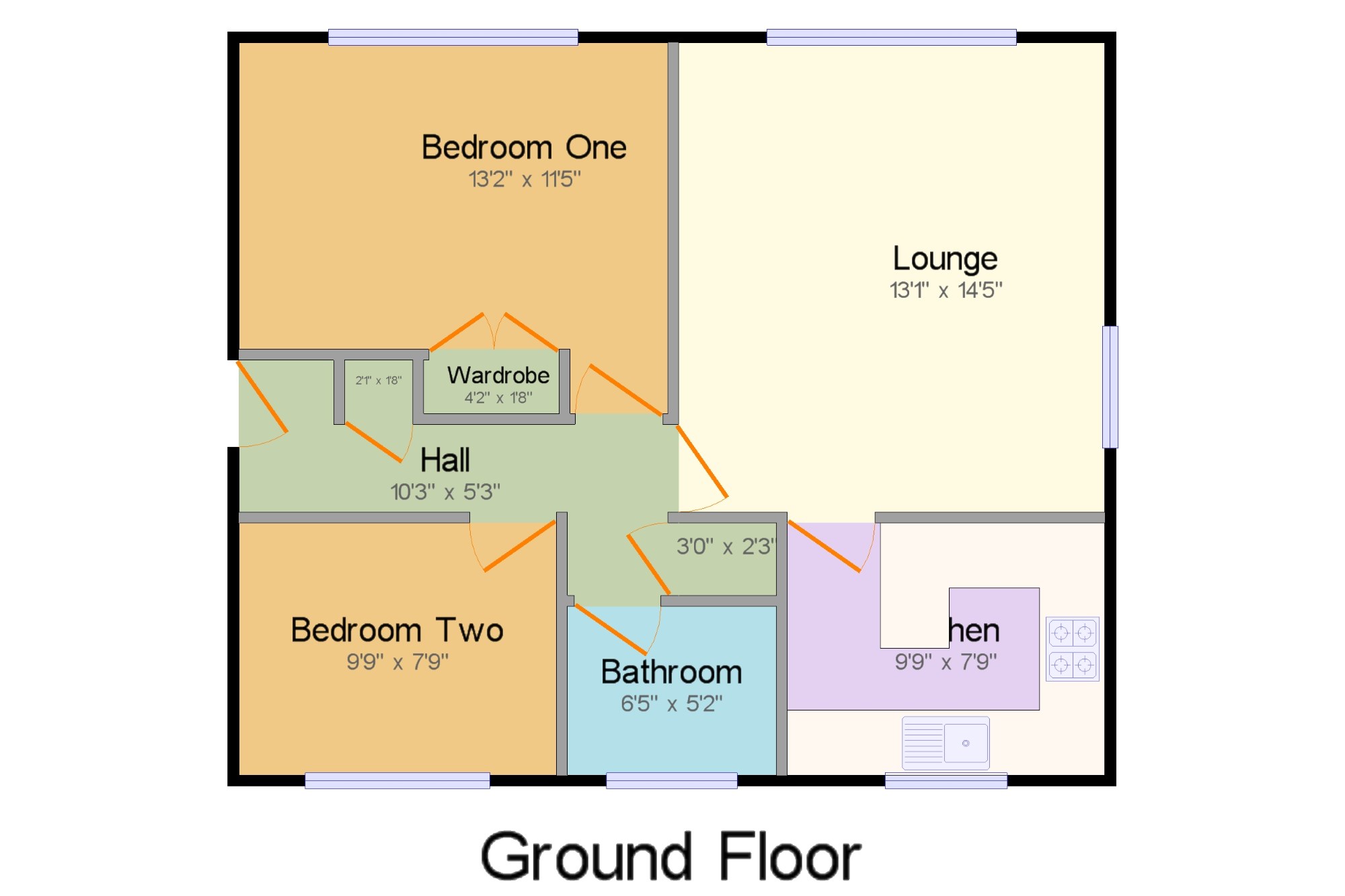Free property report Flat 9, St. Margarets Court, Kineton Green Road ...