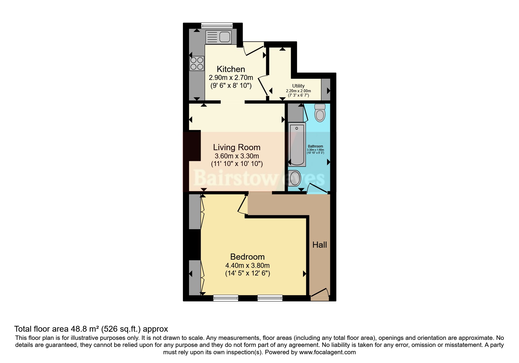 Victoria Grove, Folkestone, Kent CT20, 1 bedroom flat for sale ...