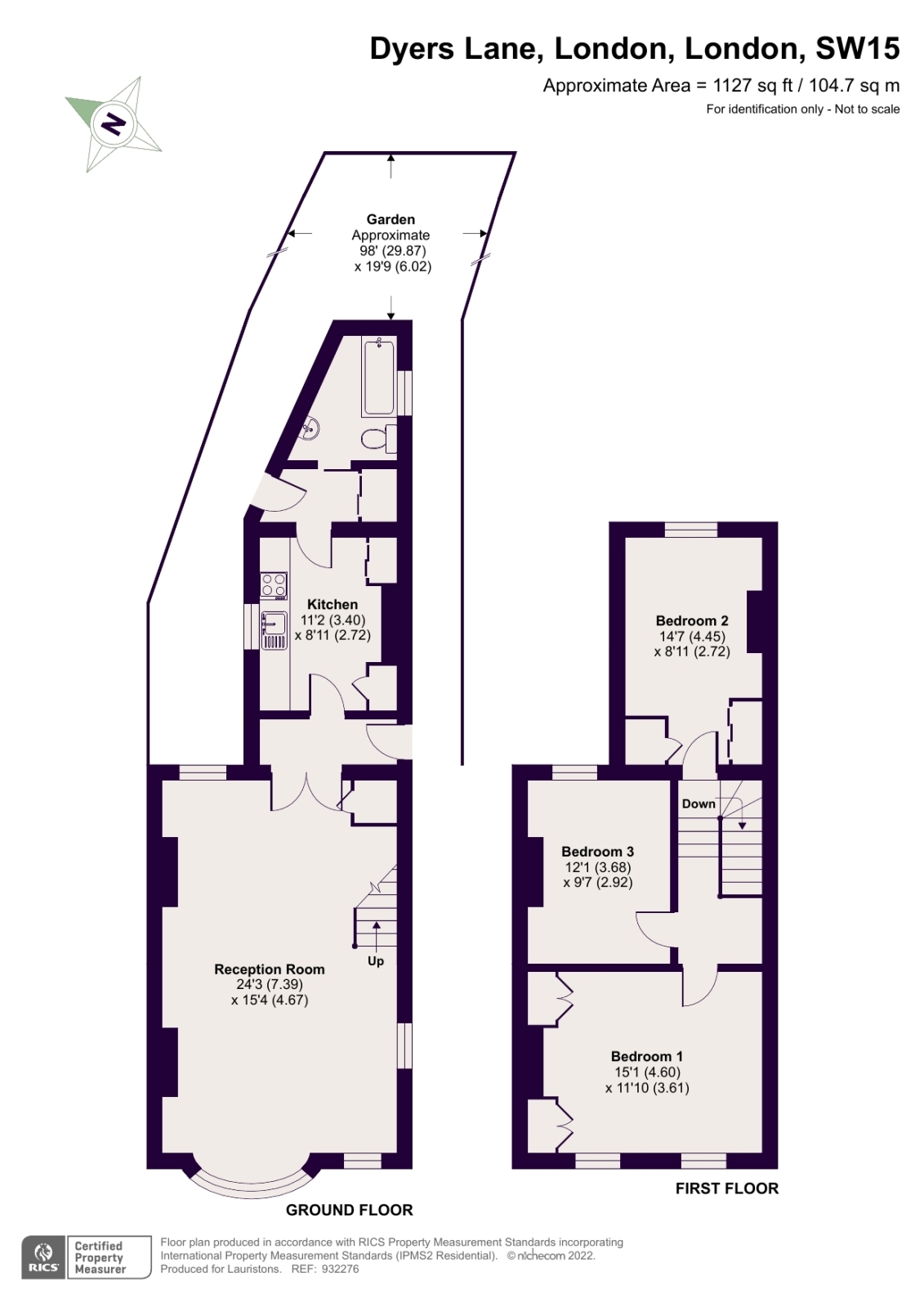 Dyers Lane, London SW15, 3 bedroom detached house for sale - 64019457 ...