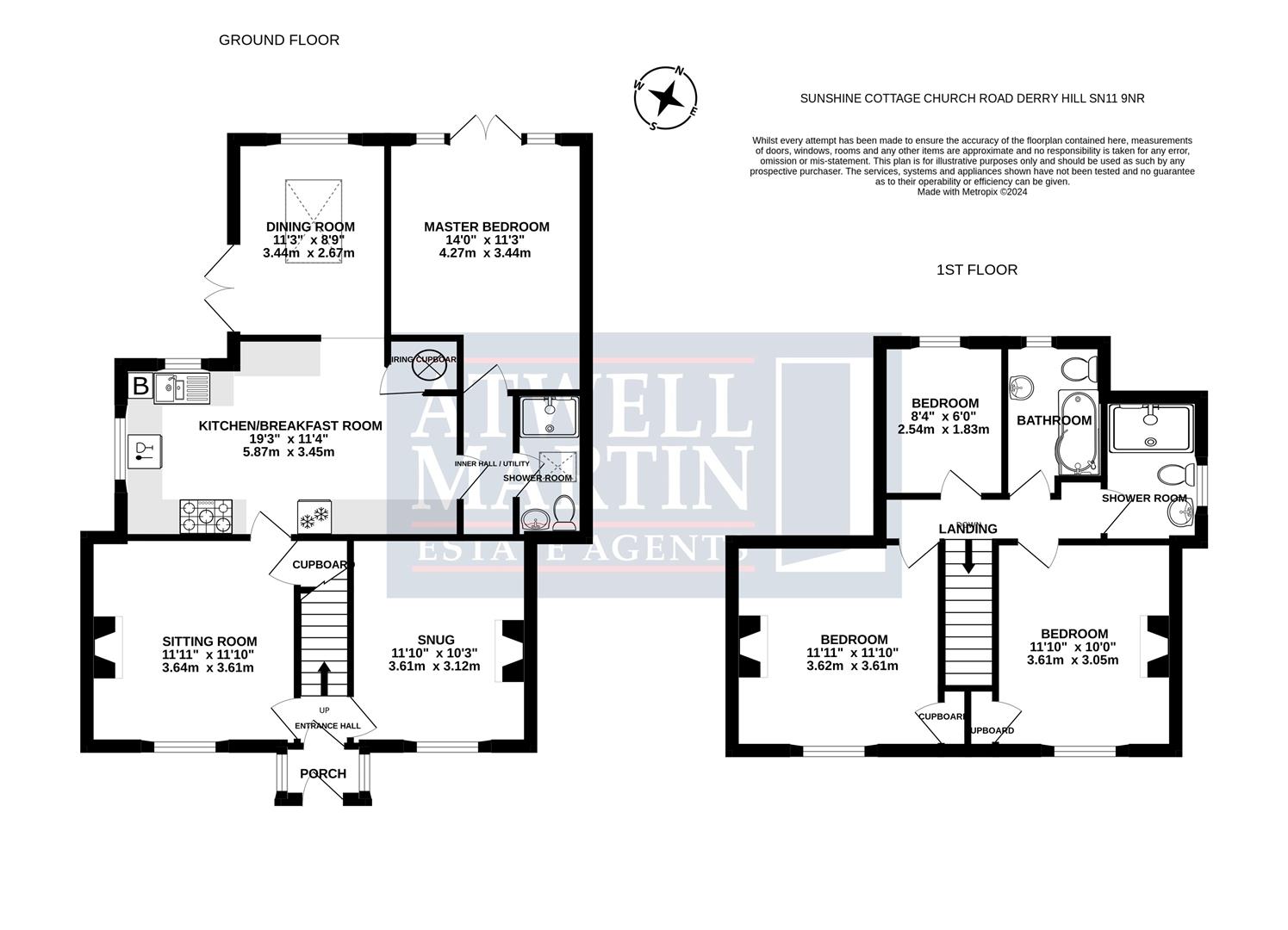 Church Road, Derry Hill, Calne SN11, 4 bedroom detached house for sale ...
