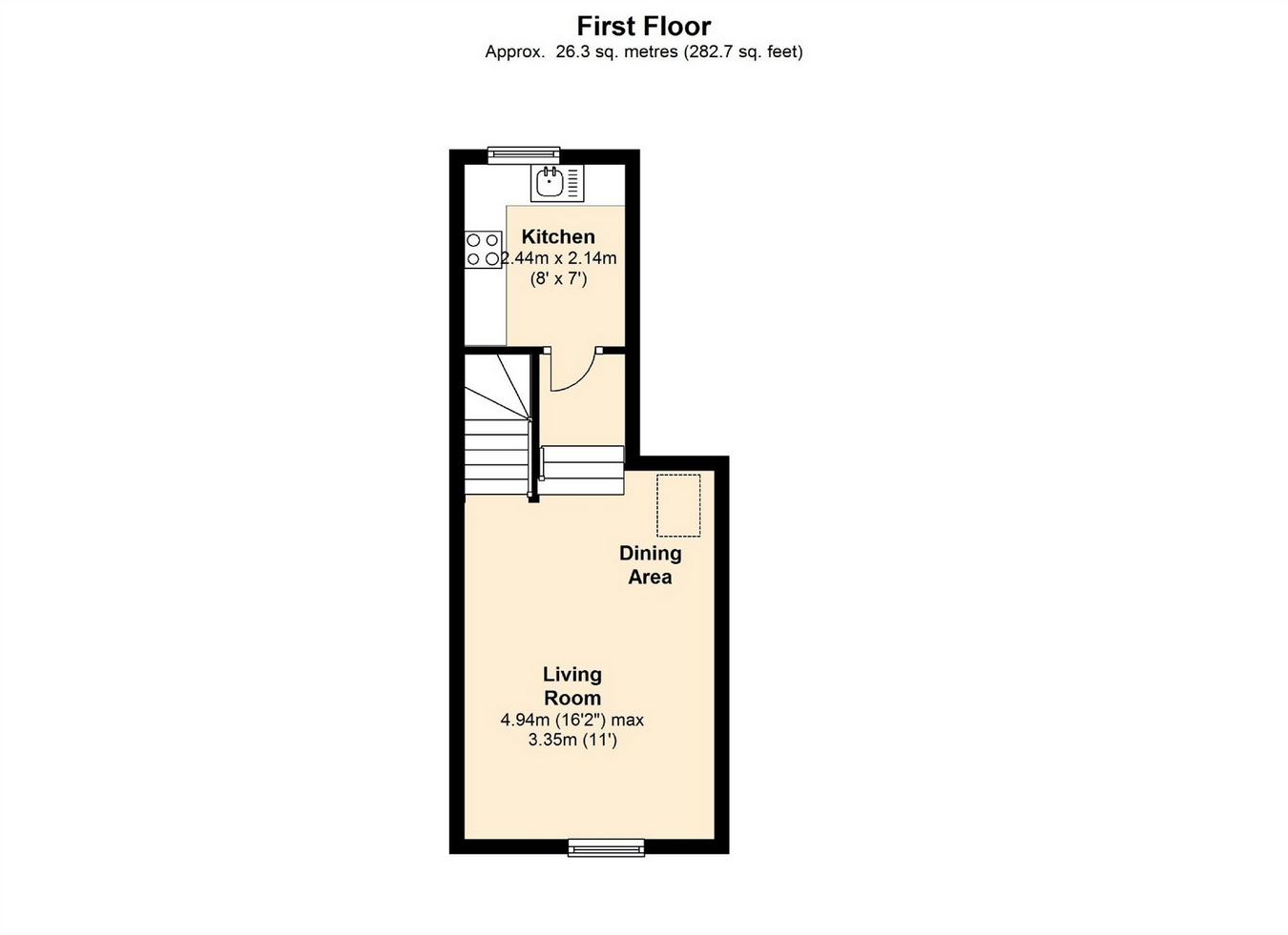 2 bed terraced house for sale in Walkers Retreat, Tithe Barn Mews ...