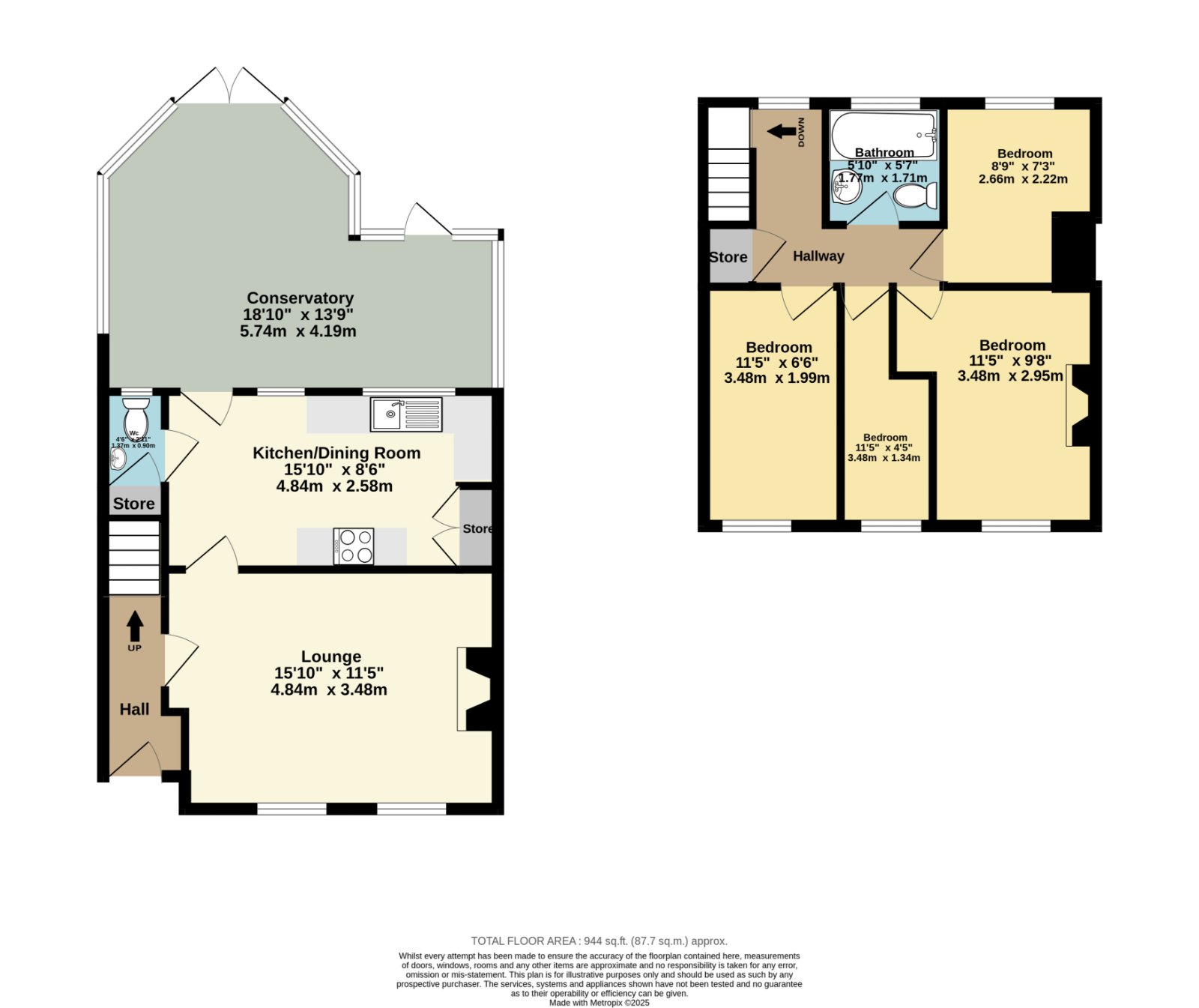 Church Road, Sevington, Ashford, Kent TN24, 4 bedroom terraced house ...