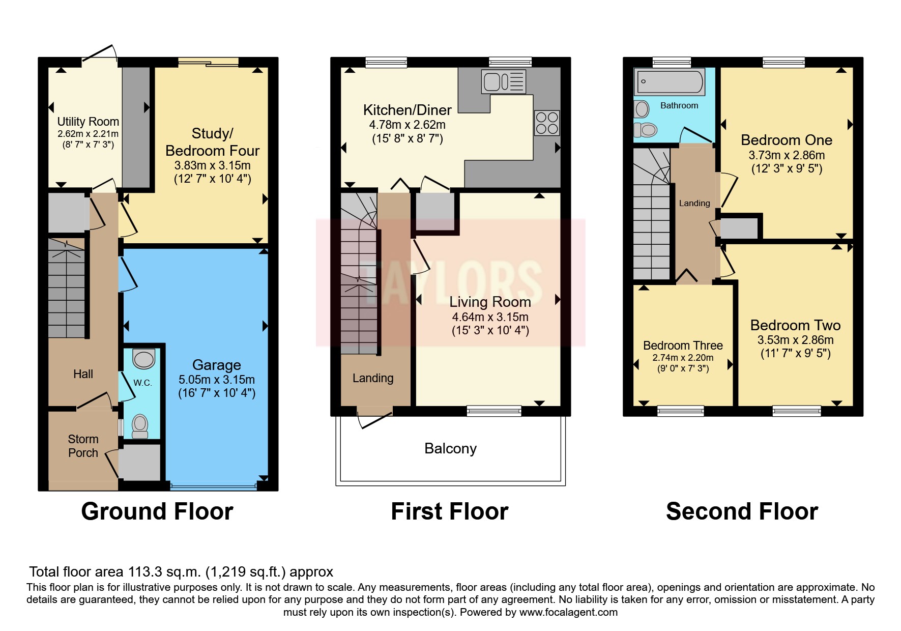 Beale Street, Dunstable, Bedfordshire LU6, 4 bedroom end terrace house ...
