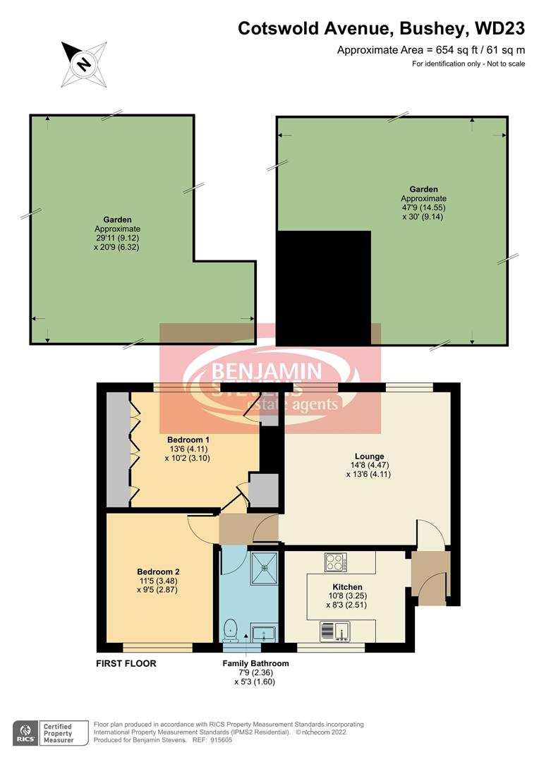 Cotswold Avenue, Bushey WD23, 2 bedroom flat for sale - 62801471 ...
