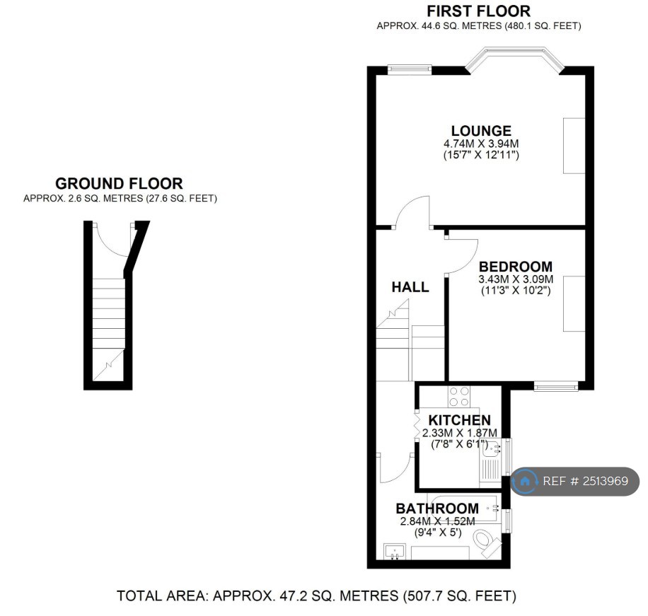Chestnut Rise, London SE18, 1 bedroom flat to rent - 70457731 ...