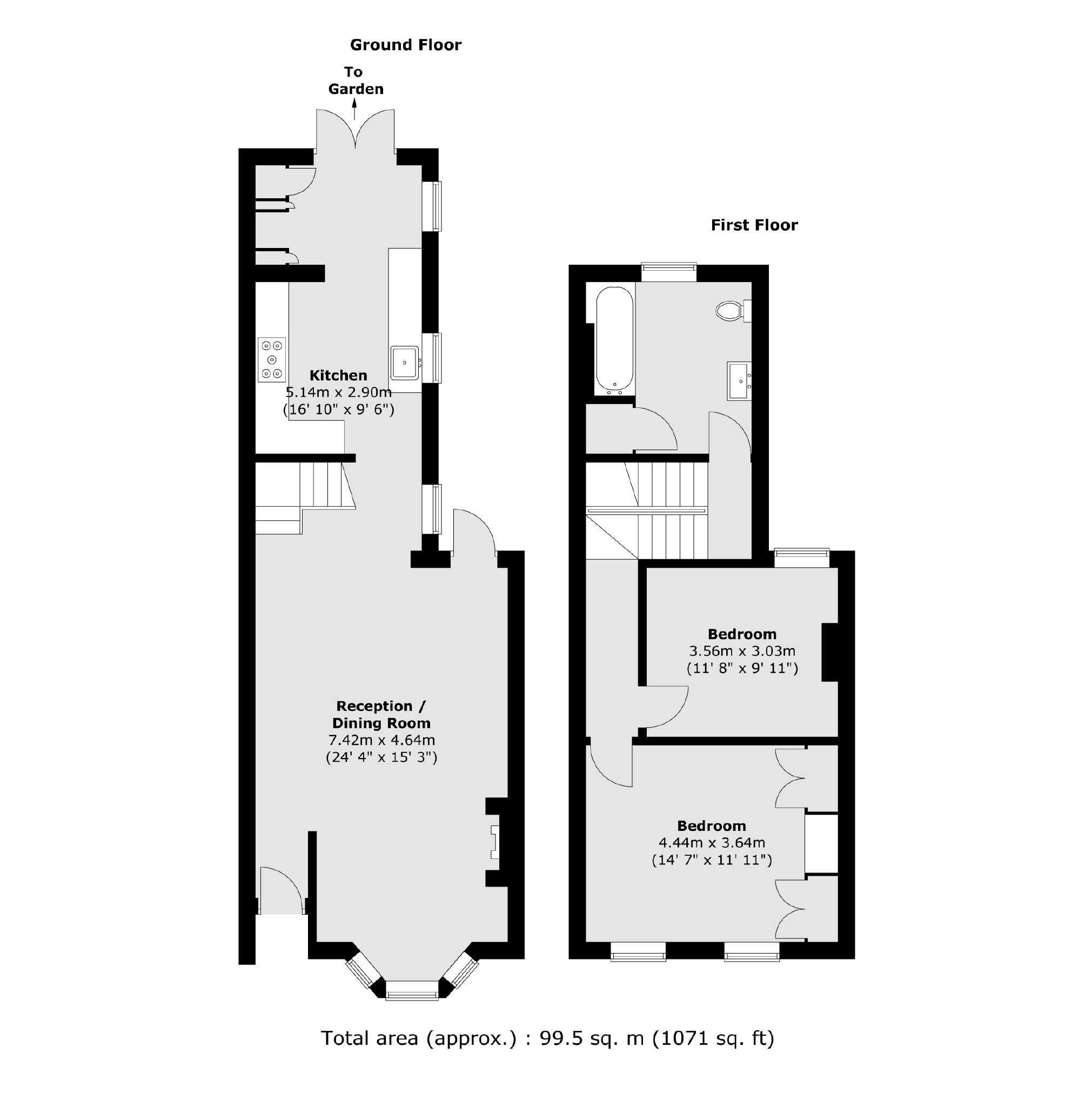 Charlton Lane, London SE7, 2 bedroom terraced house for sale - 64142824 ...
