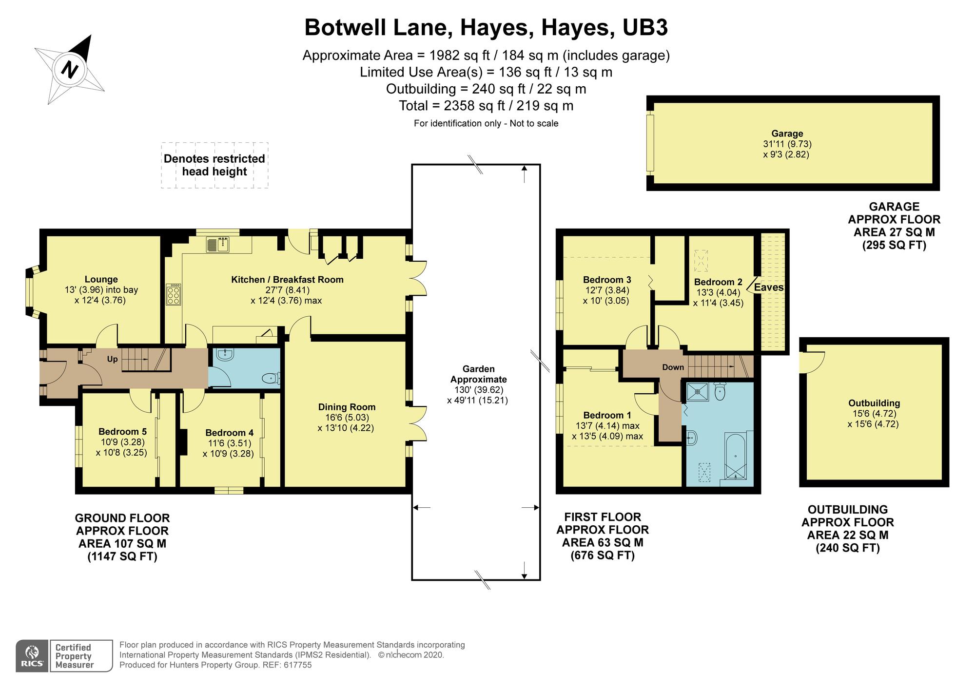 Botwell Lane, Hayes UB3, 5 bedroom detached bungalow for sale ...