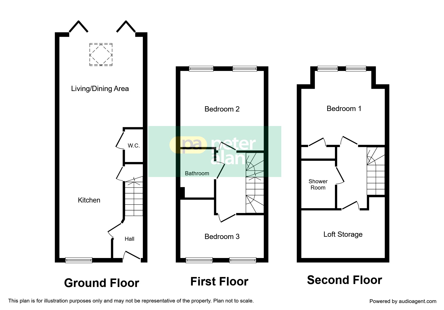 3 bed semi-detached house for sale in Taff Street, Tongwynlais, Cardiff ...