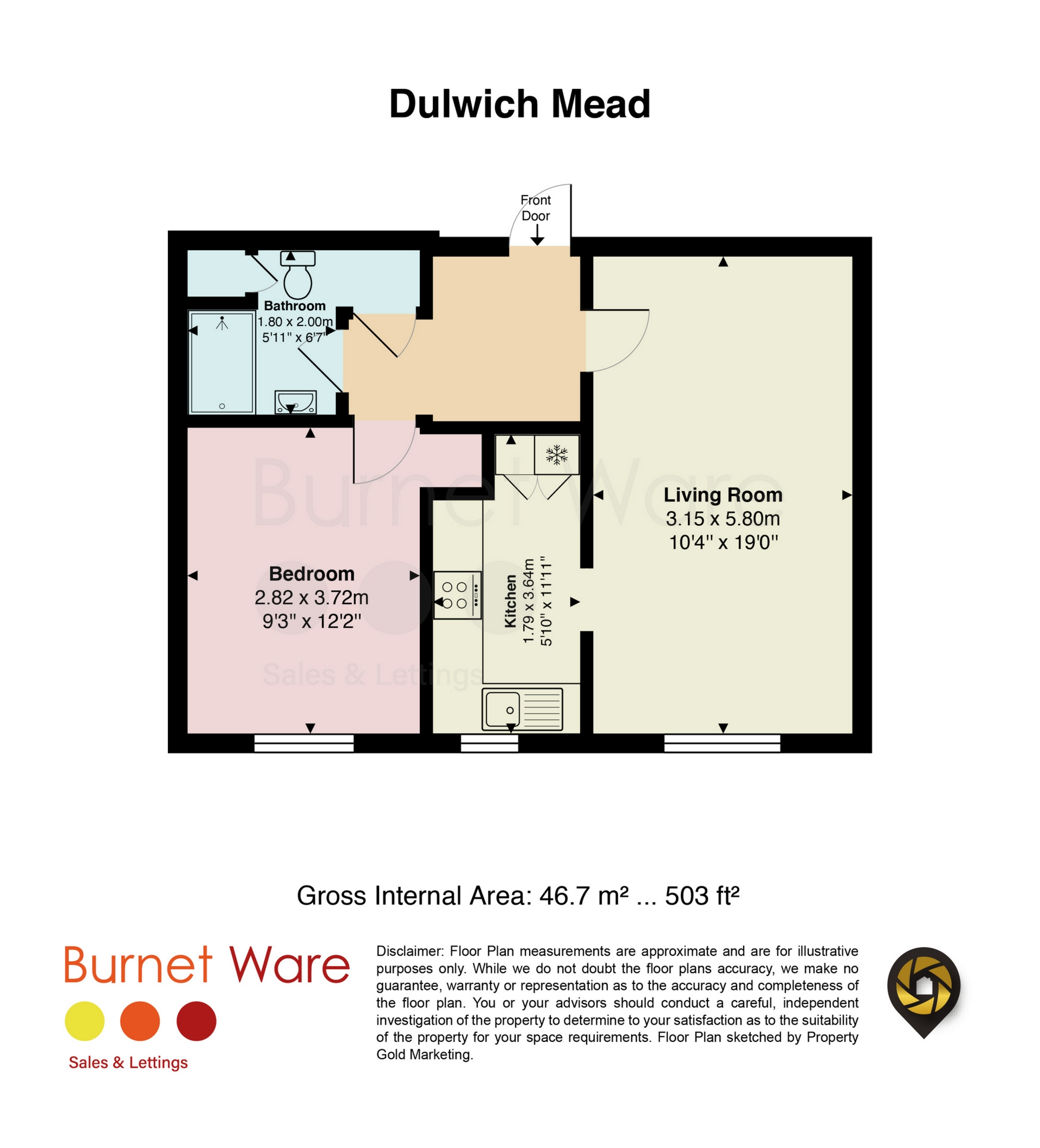 Half Moon Lane, London SE24, 1 bedroom duplex for sale - 58665918 ...