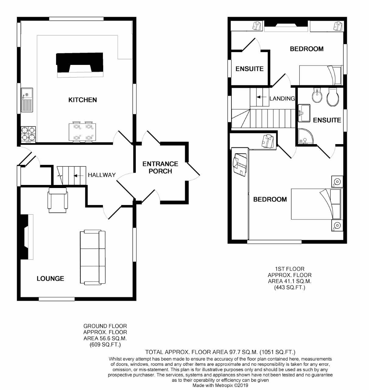 2 bed end terrace house for sale in Whitton Terrace, Rothbury NE65 - Zoopla