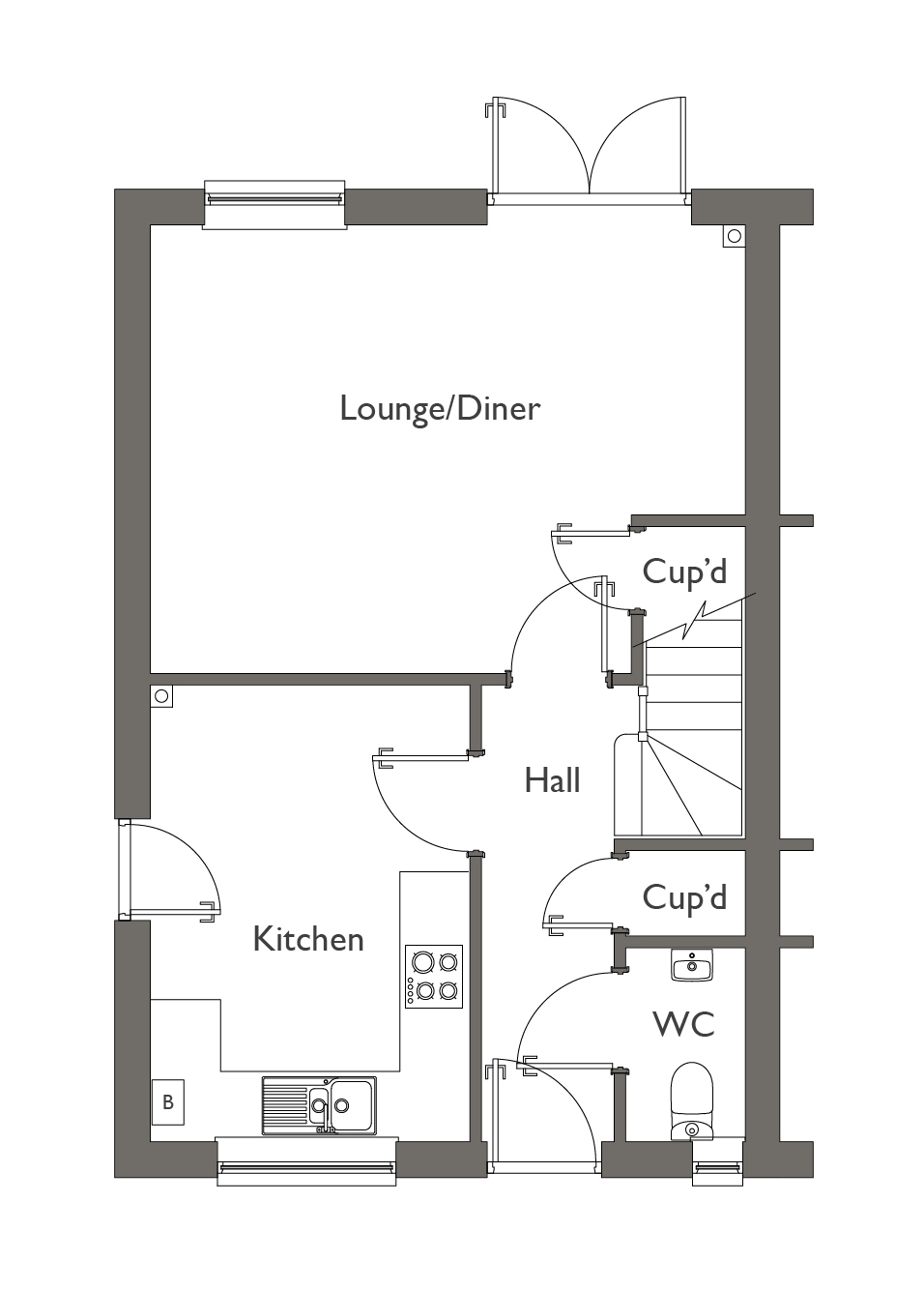 Artillery Meadow, Kelsale, Saxmundham IP17, 2 bedroom semi-detached ...