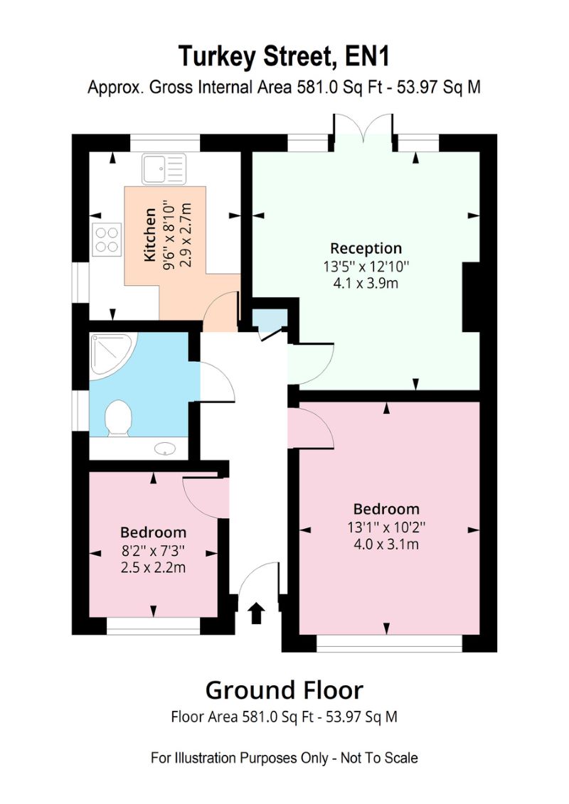 92 Turkey Street, Enfield EN1, 2 bedroom semi-detached bungalow for ...