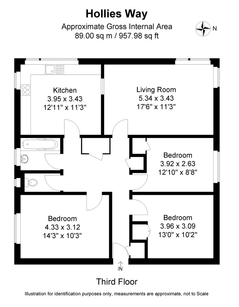 Free property report 17, Hollies Way, Temperley Road, London, SW12 8QG ...
