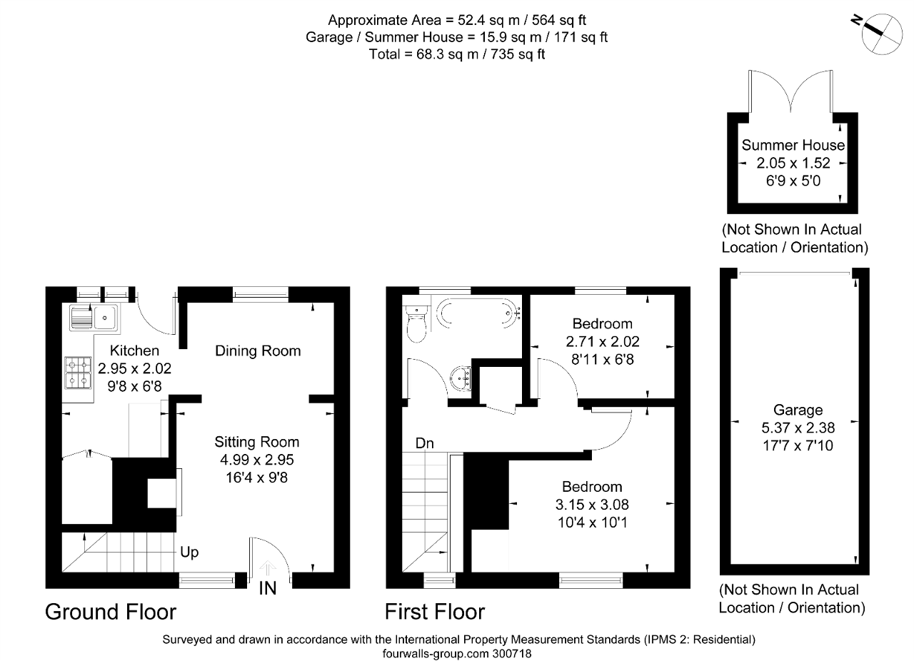 Chequers Road, Goudhurst, Cranbrook TN17, 2 bedroom semi-detached house ...