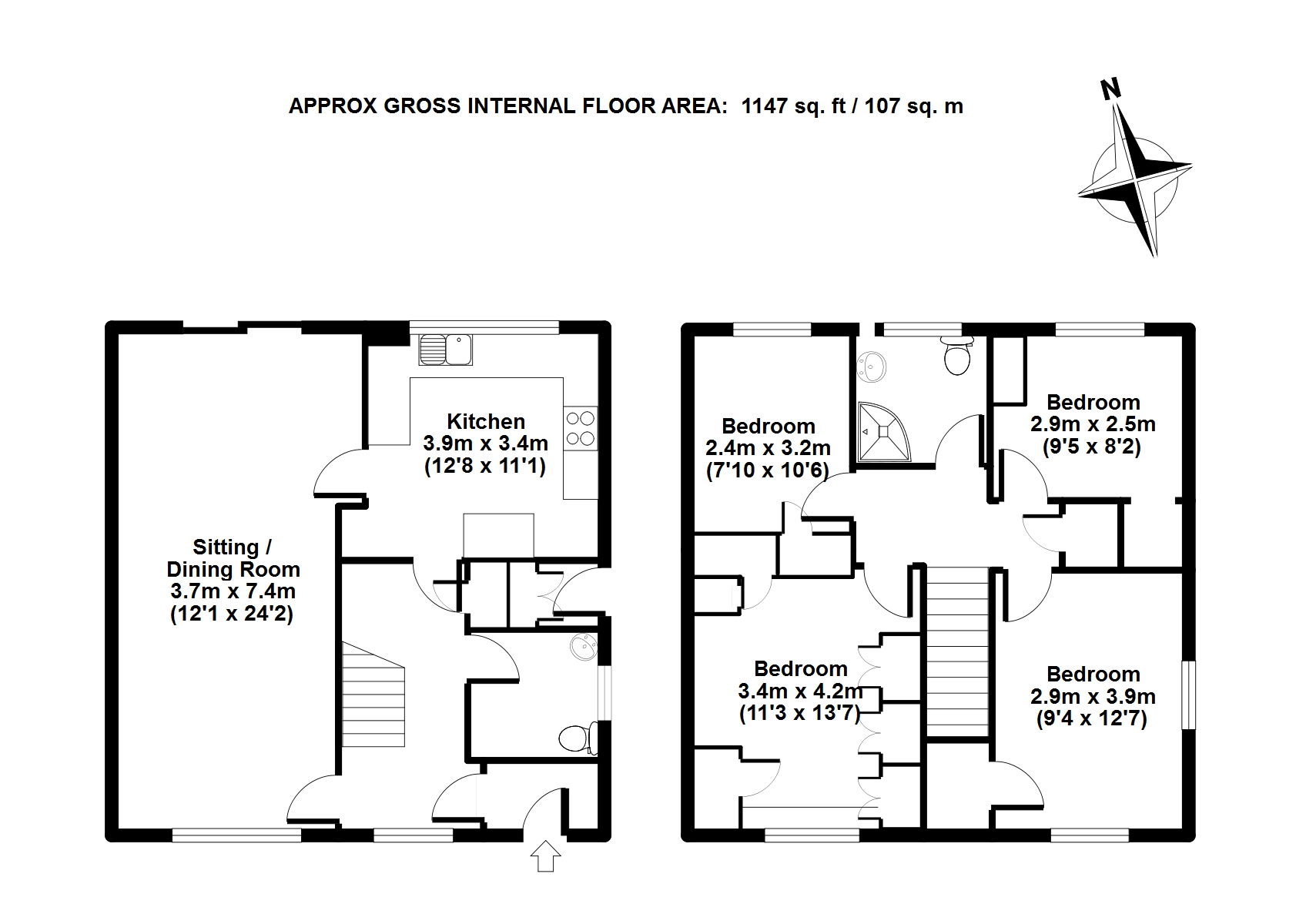 Free property report 12, Bibury Crescent, Hanham, Bristol, BS15 3EX ...