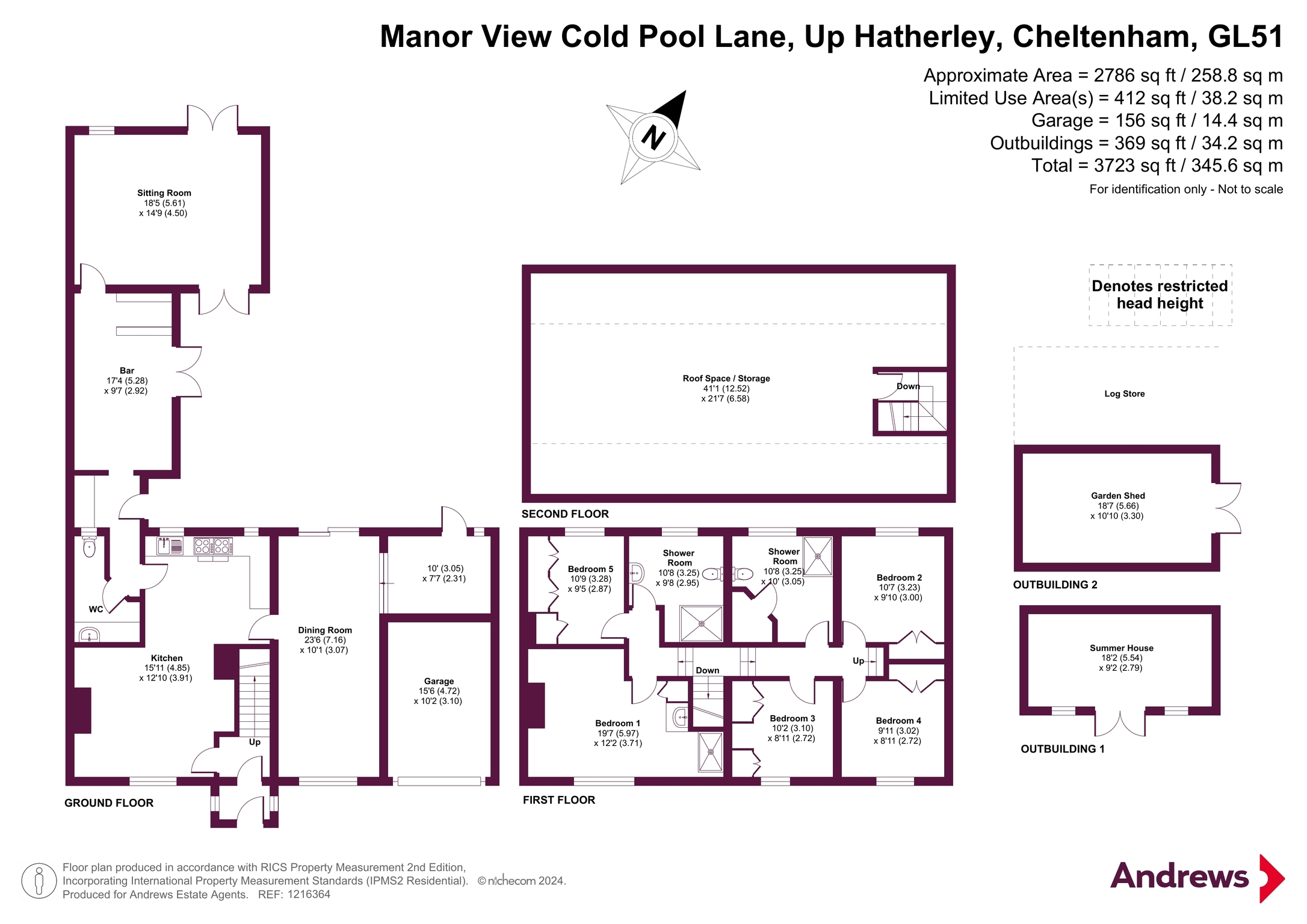 Cold Pool Lane, Up Hatherley, Cheltenham, Gloucestershire GL51, 5 ...