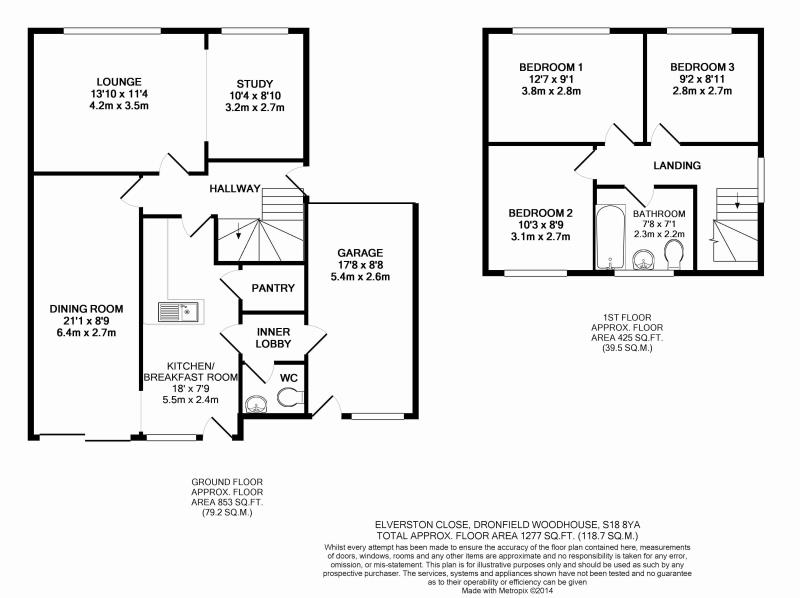 Free property report 6, Elvaston Close, Dronfield Woodhouse, Dronfield ...