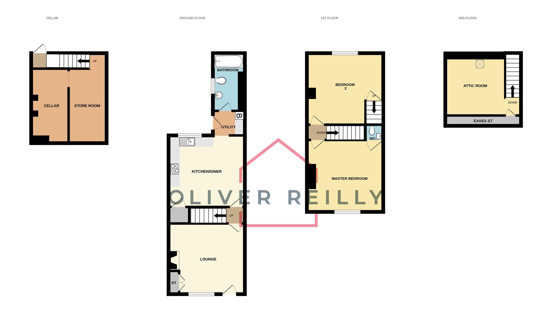 London Road, New Balderton, Newark NG24, 2 bedroom terraced house for ...