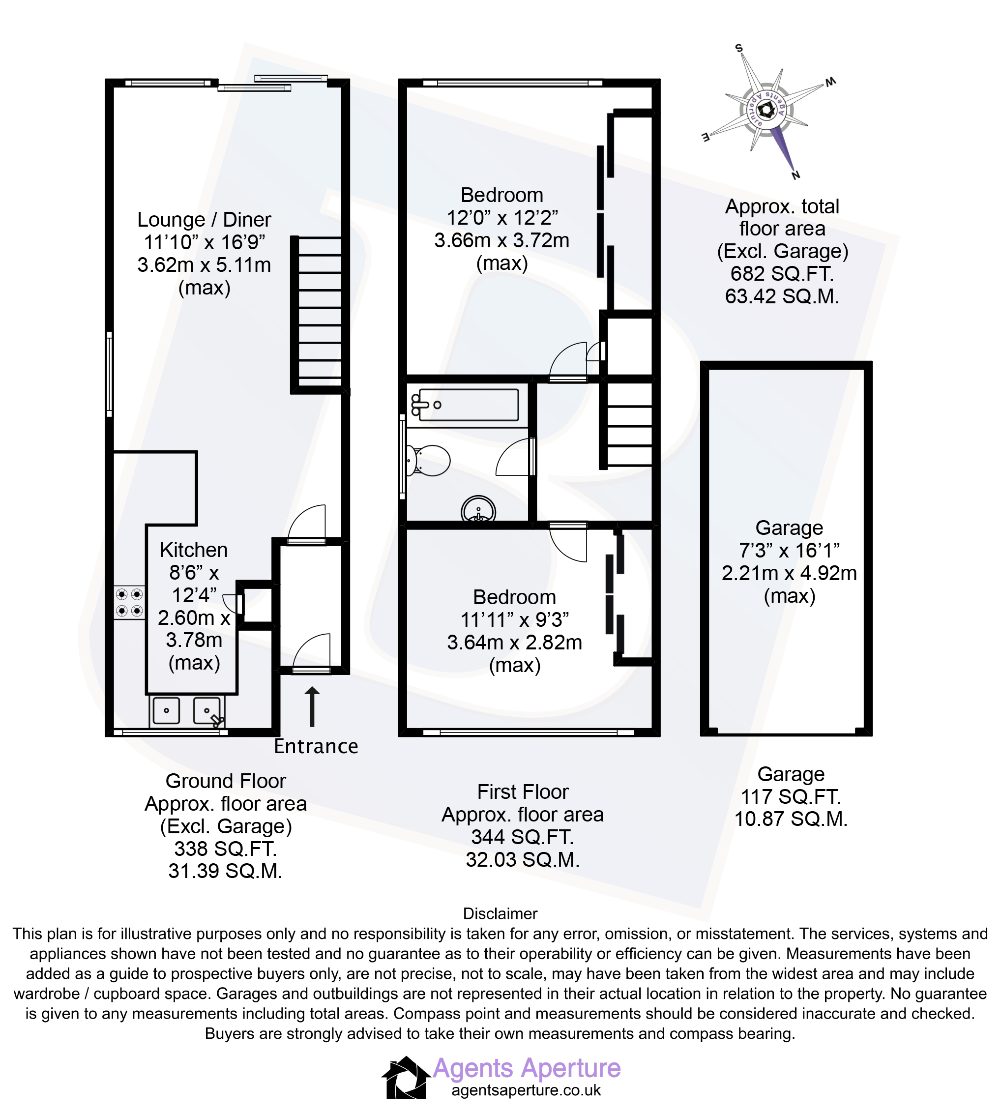Clarence Place, Gravesend, Kent DA12, 2 bedroom end terrace house for ...