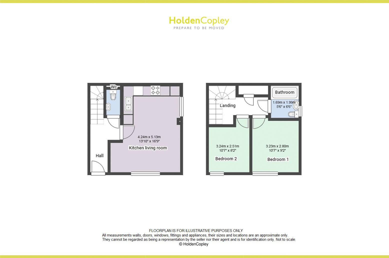 Dob Park Close, Basford, Nottinghamshire NG6, 2 bedroom terraced house ...